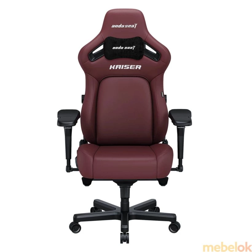 Кресло игровое Kaiser 4 V2 XL Maroon PVC